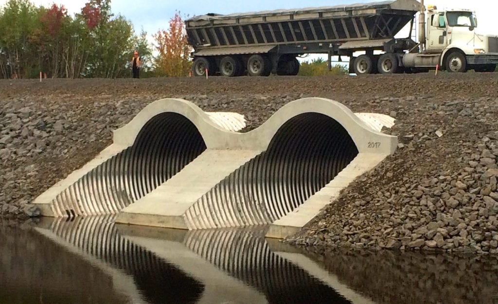 Deep-Cover Railway Culvert Replaced