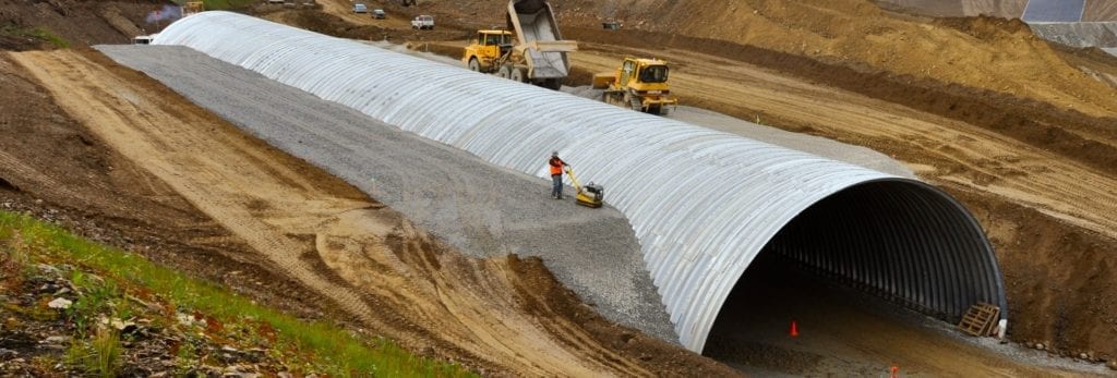 Large Super-Cor Box Culvert replaces three washed-out culverts on James ...