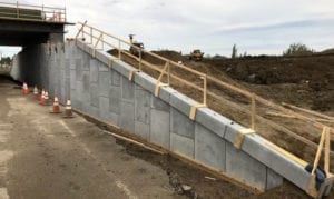 MSE Wall Systems for SK interchanges