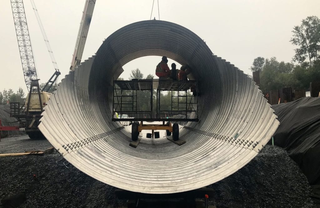 Deep-Cover Railway Culvert Replaced