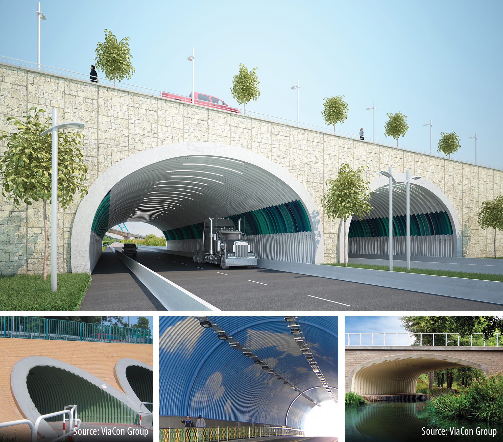 Arched culvert and buried bridge design ideas gallery