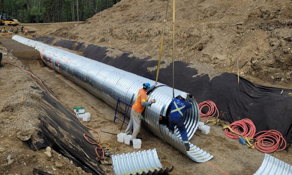 Bolt-A-Plate Culvert | Yukon’s Klondike Highway 2 project