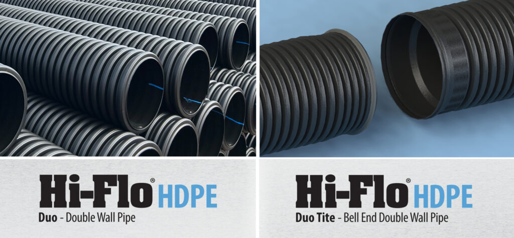 Hi-Flo HDPE Uno Flex / Uno Flex HD – Single Wall Pipe Hi-Flo HDPE Pipe ...